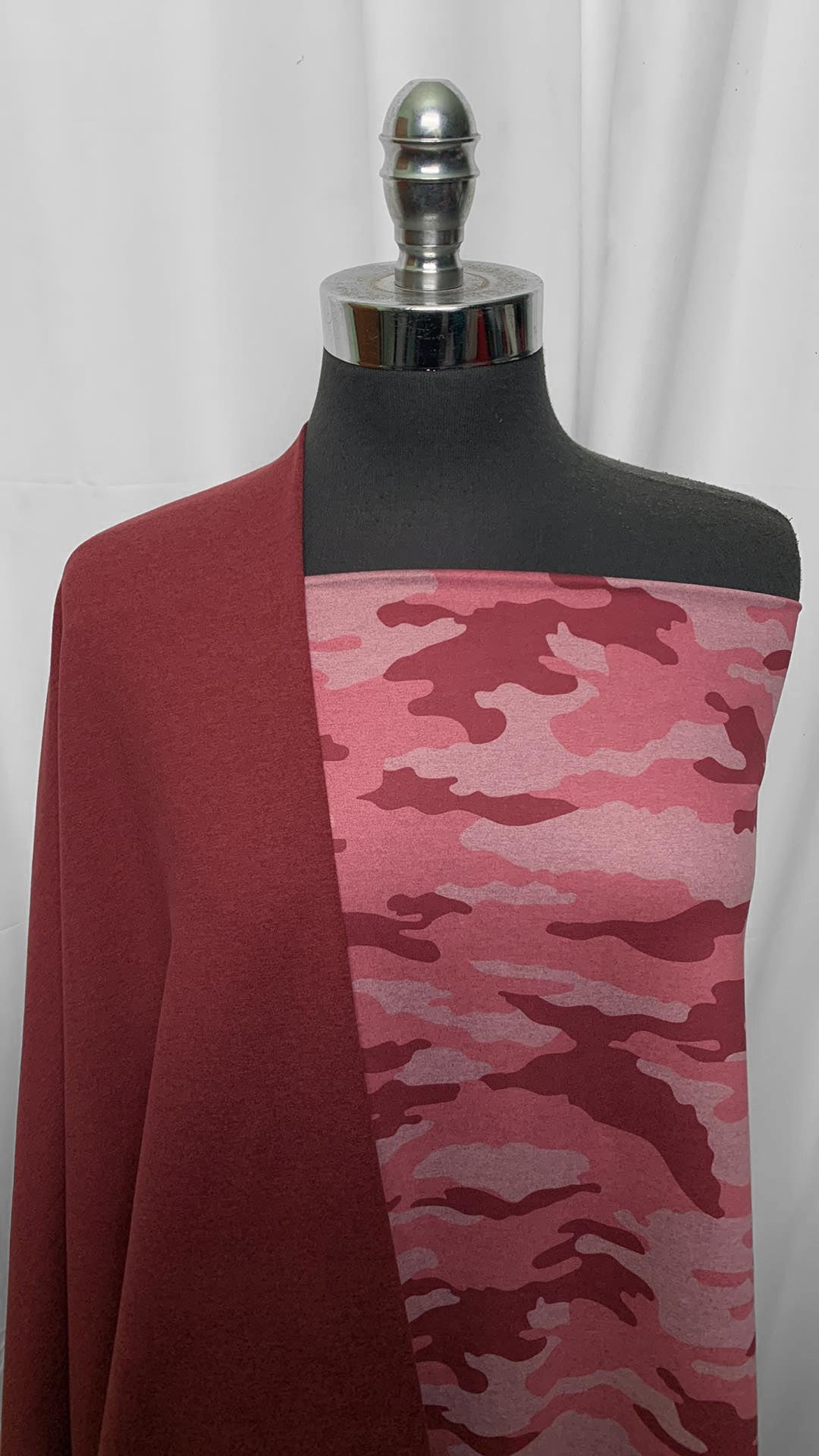 PINK CAMO BUNDLE : 1+YD Solid Peached PF & 2YD Pink Camo Peached PF ...