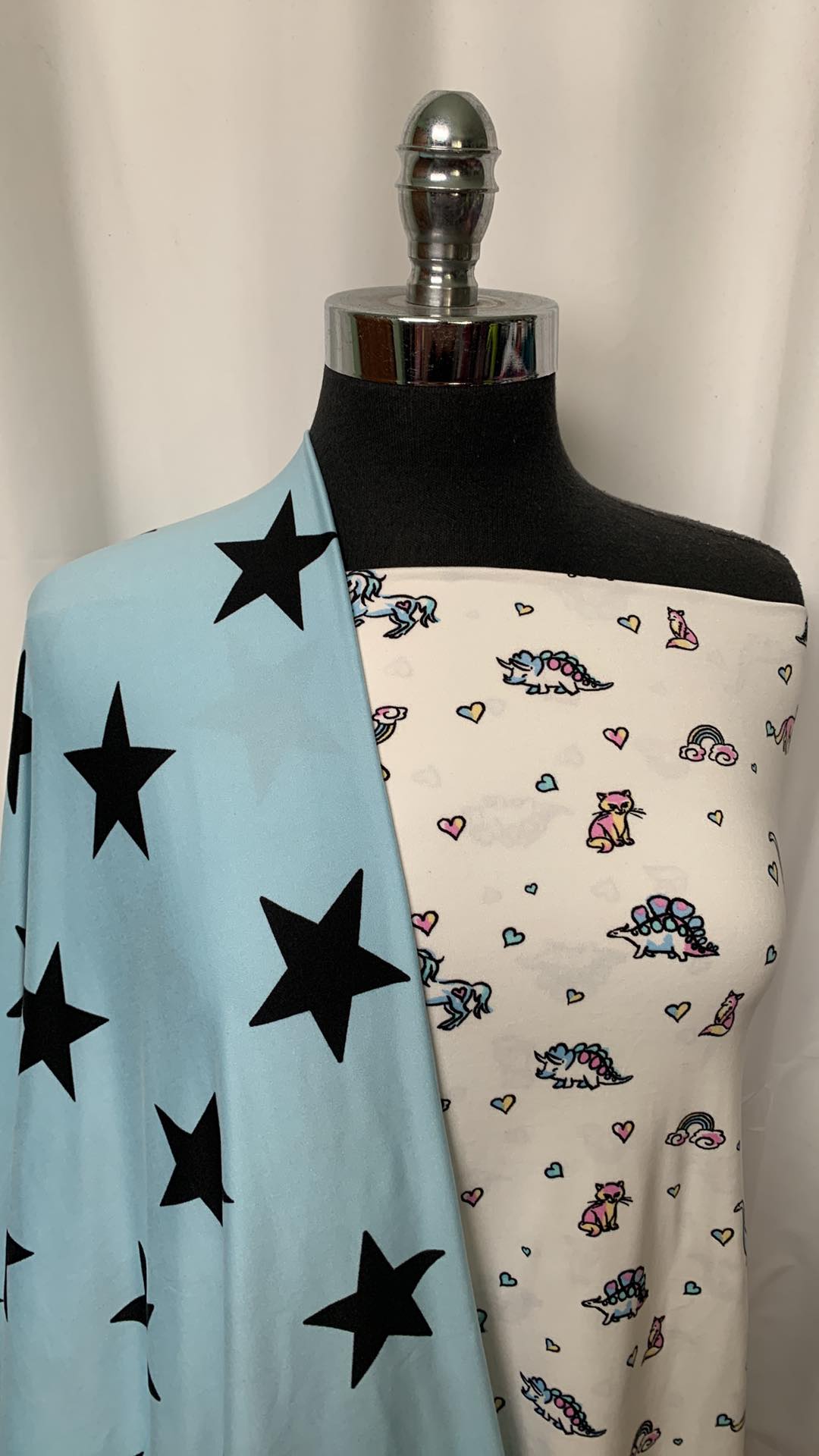 CRITTERS/STAR BUNDLE : 2YD Critters DBP & 2YD Light Blue Star DBP : A2 ...