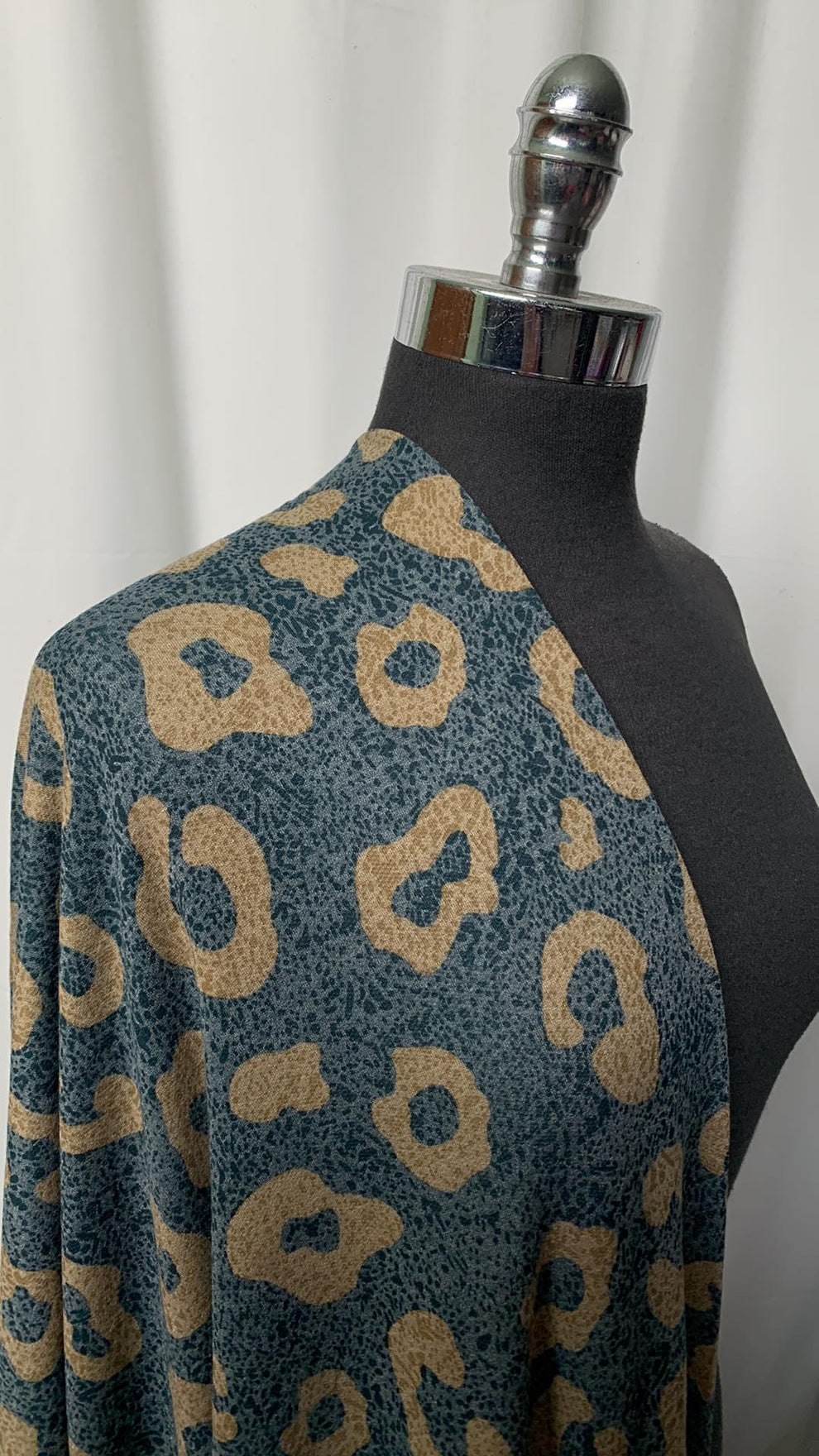 Large Scale Leopard - PRS French Terry - 2 Yard Cut – Amandasbundles.com