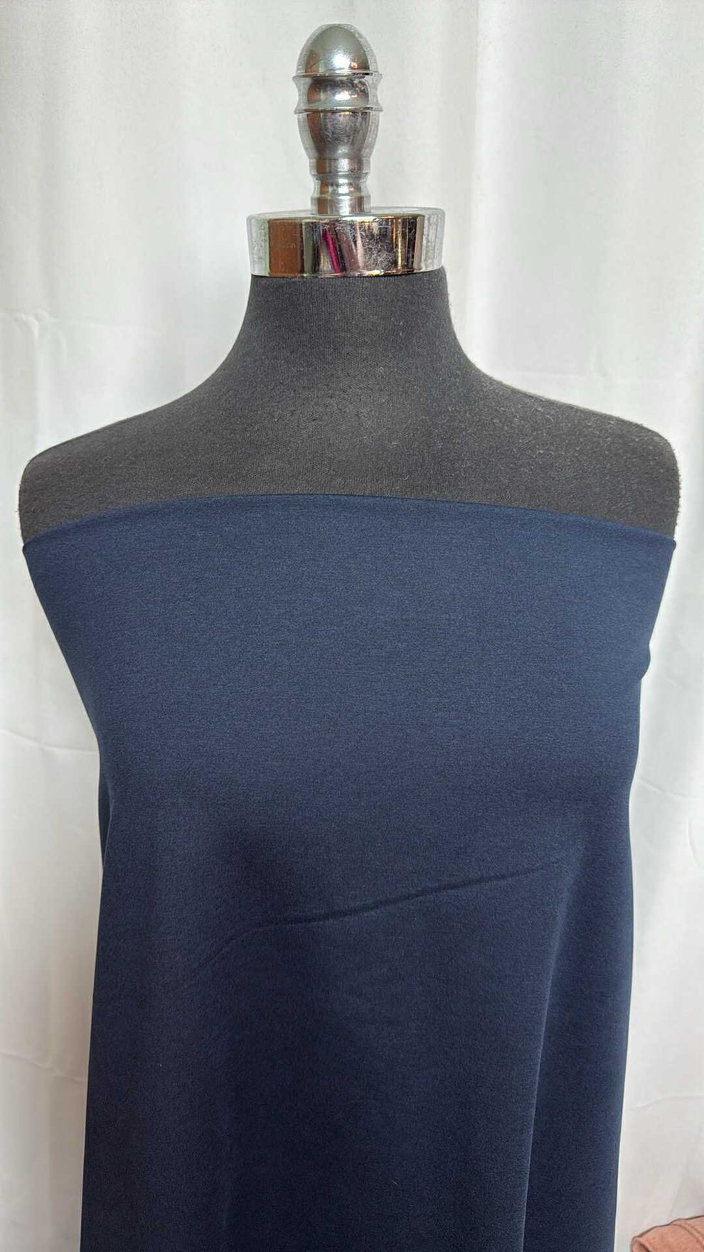 Navy Peached Performance - By the 1/2 Yard – Amandasbundles.com